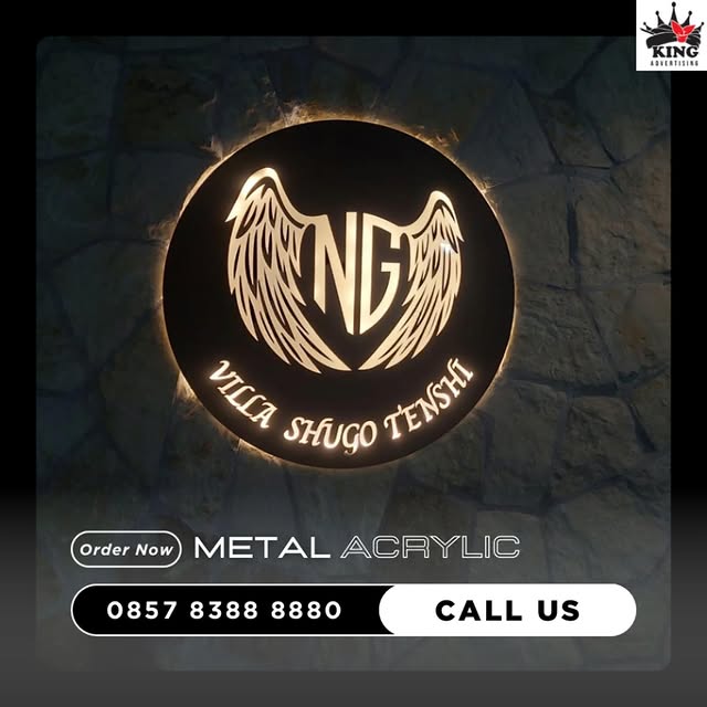 Signage Metal–Acrylic–Stainless Effective Membuat Villa Anda Berkelas ...
